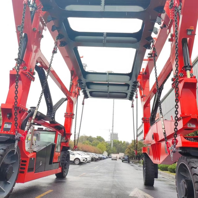 Container Straddle Cantainer、Cargo Handling Vehicle、Electric Straddle ...