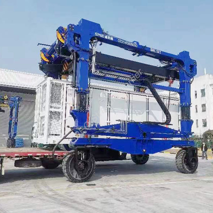 Straddle Carrier, Electric Straddle Carrier, Container Lifting Vehicle ...