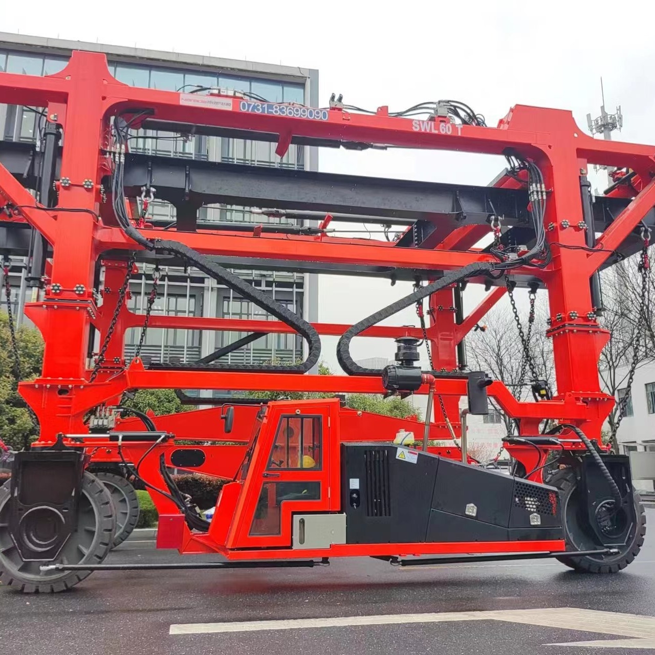 100T 150T 200T Container Handling Truck Heavy Duty Marine Gantry Crane ...