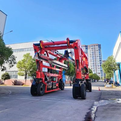 SPEO Red Straddle Container Lifter Machine For Steel Factories ...