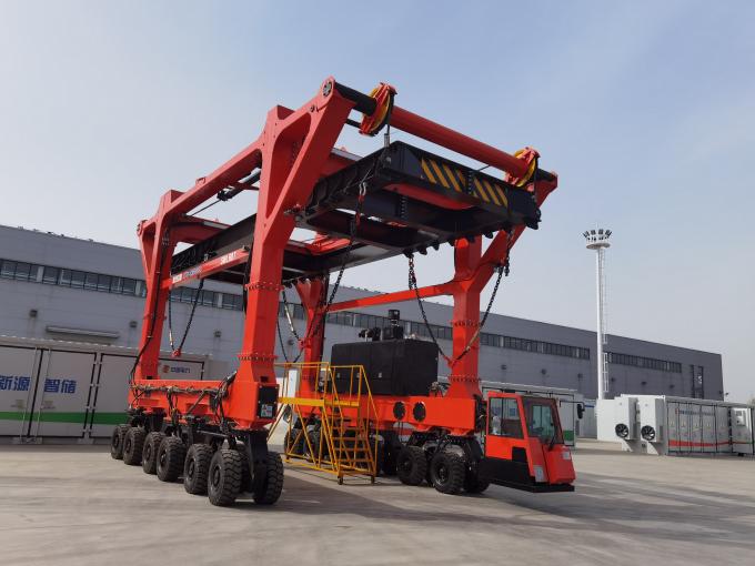 40T Mobile Gantry Crane Shipping Container For Lifting Oversized Products